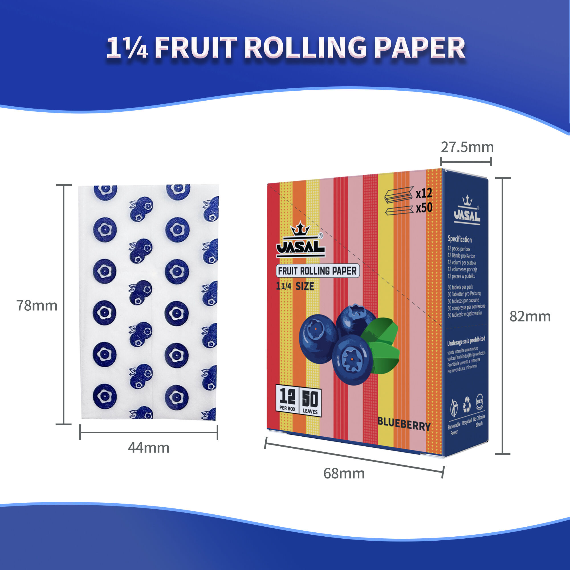 Buy Wholesale China Wholesale Uasal Smoking Cigarette Paper 11/4 Size ...