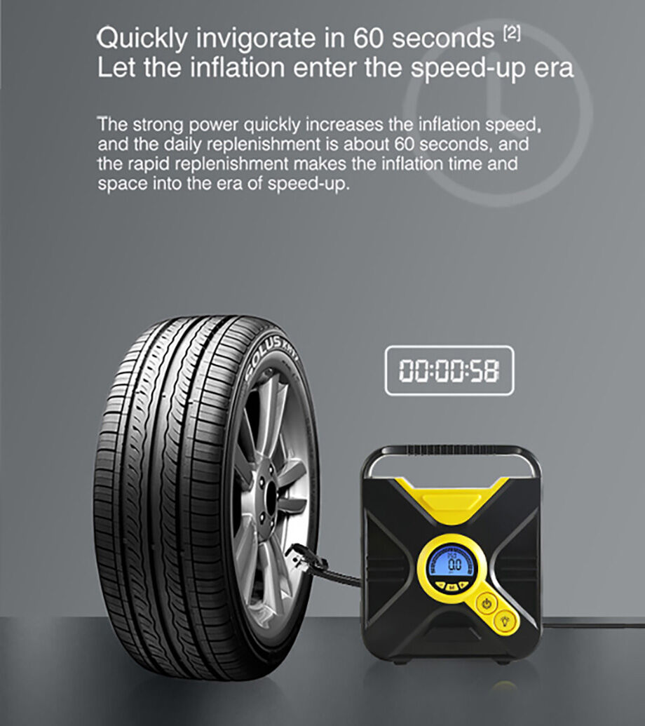 Buy Wholesale China Factory Direct Tire Inflator 100psi Car Pump ...