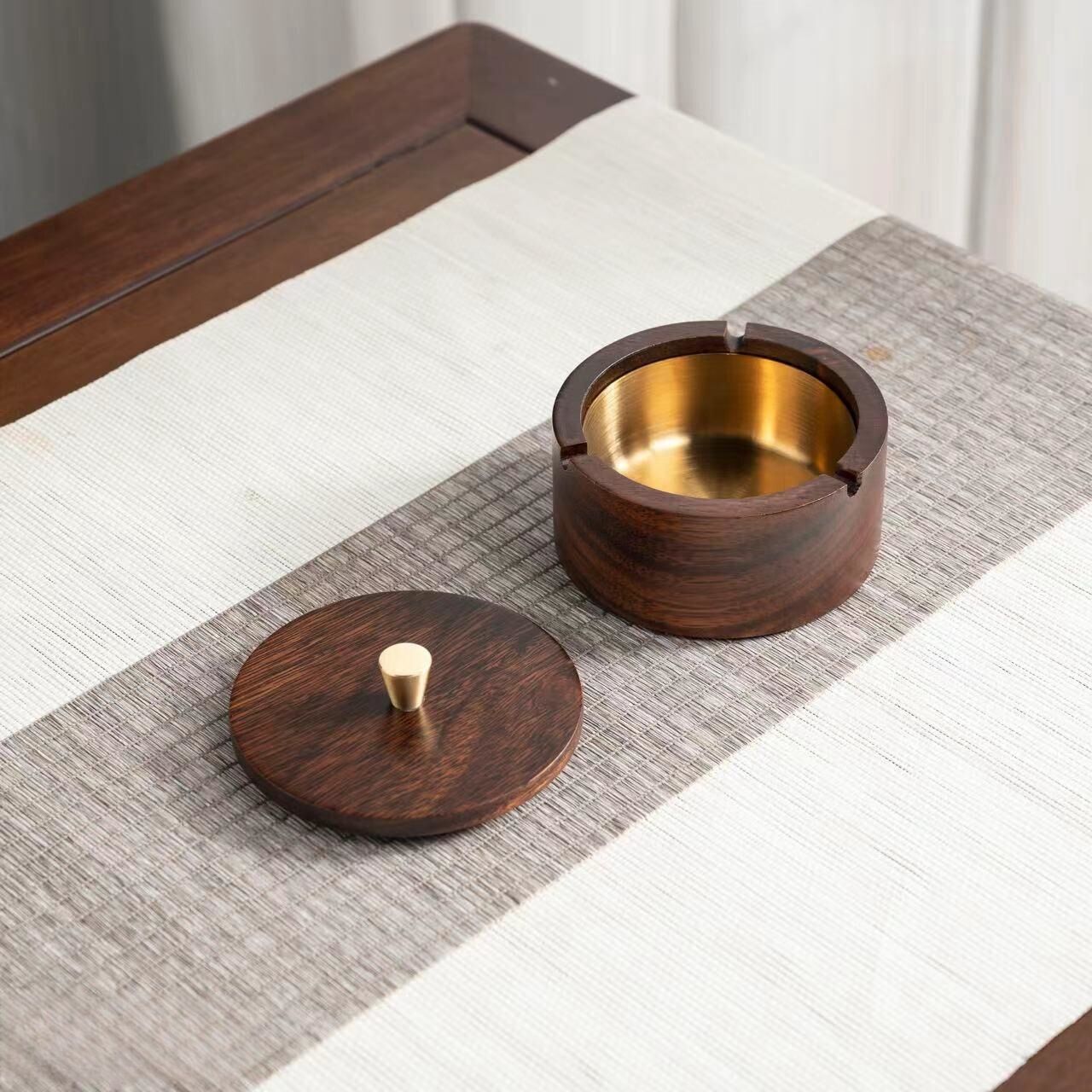 Buy Wholesale China Mu Factory Wholesale Modern Ashtray Wooden Cigar ...