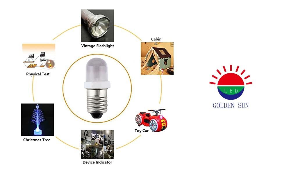 Buy Wholesale China Manufacturer E10 Led Bulb Flashlight Bulbs E10 Mini ...