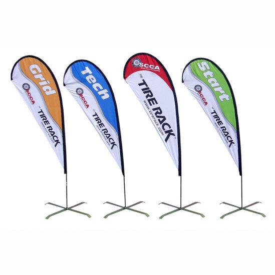 Bendera Tetesan Air Mata Untuk Iklan, Spanduk Bendera Pantai, Bendera ...