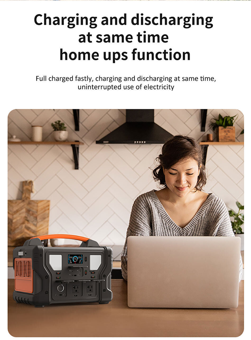 Emergency Backup Ac 1000 Watt Outdoor Fast Charge Generator Solar ...