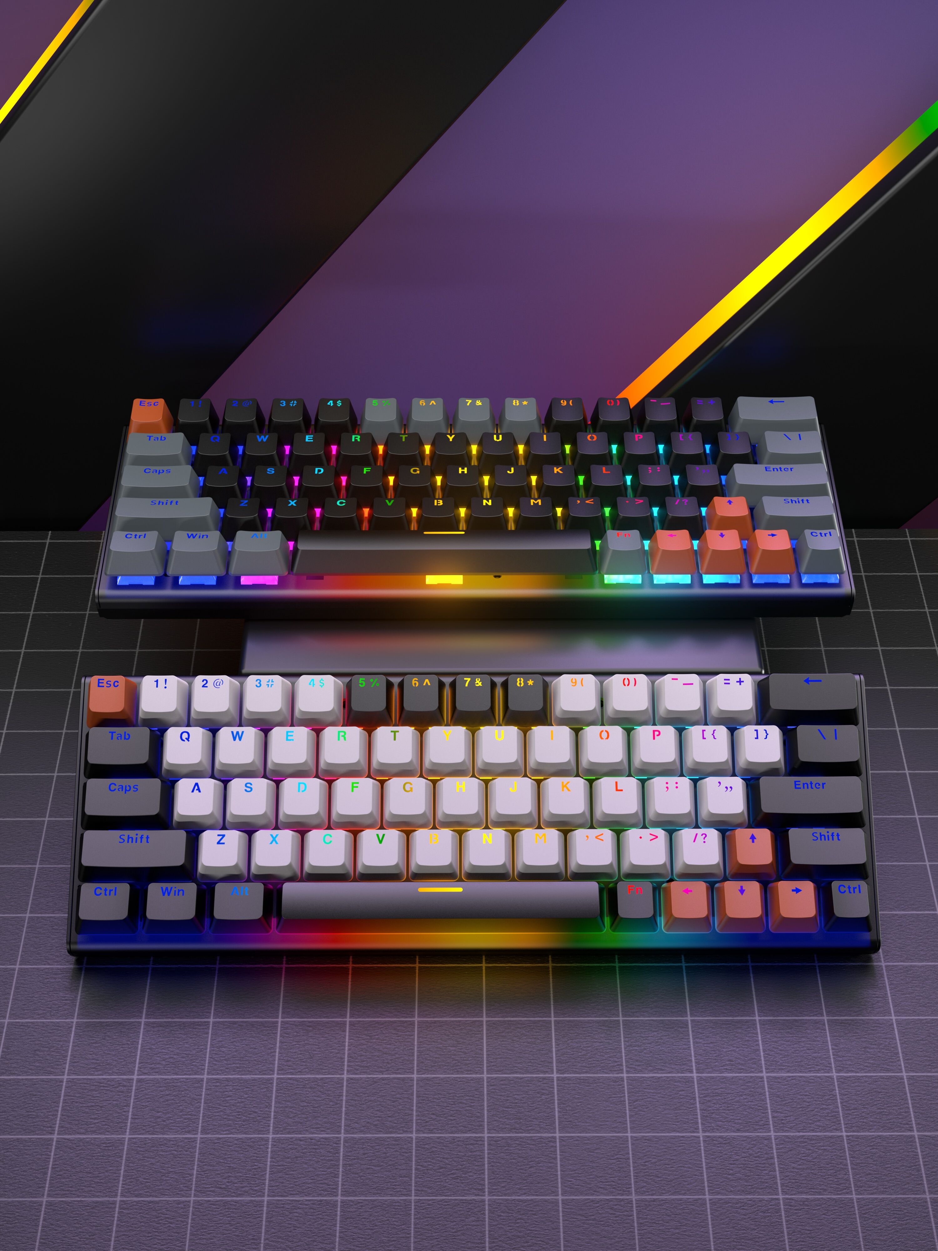 Buy Wholesale China 60% Layout Mini Size Mechanical Keyboard & Mini ...