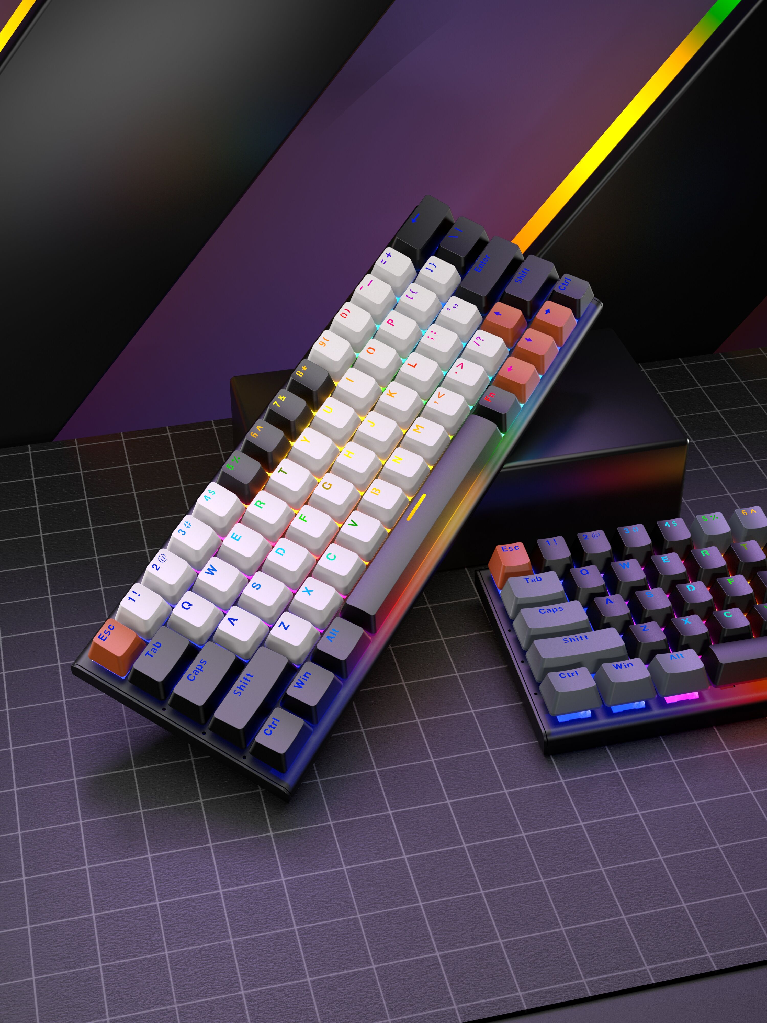 Buy Wholesale China 60% Layout Mini Size Mechanical Keyboard & Mini ...