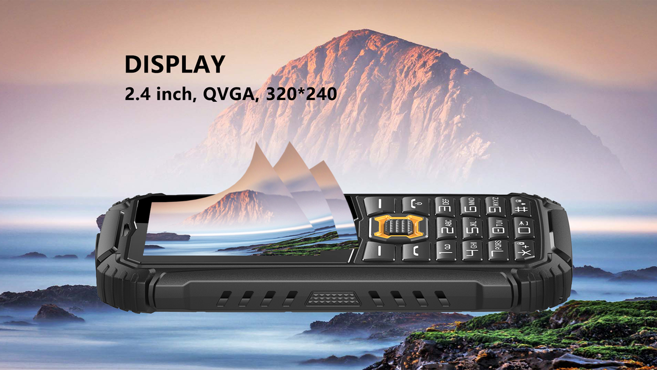 2.4" Slim Emergency Rugged Phone | Ip68 Waterproof| Atex Explosion ...