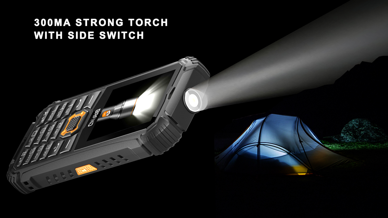 2.4" Slim Emergency Rugged Phone | Ip68 Waterproof| Atex Explosion ...