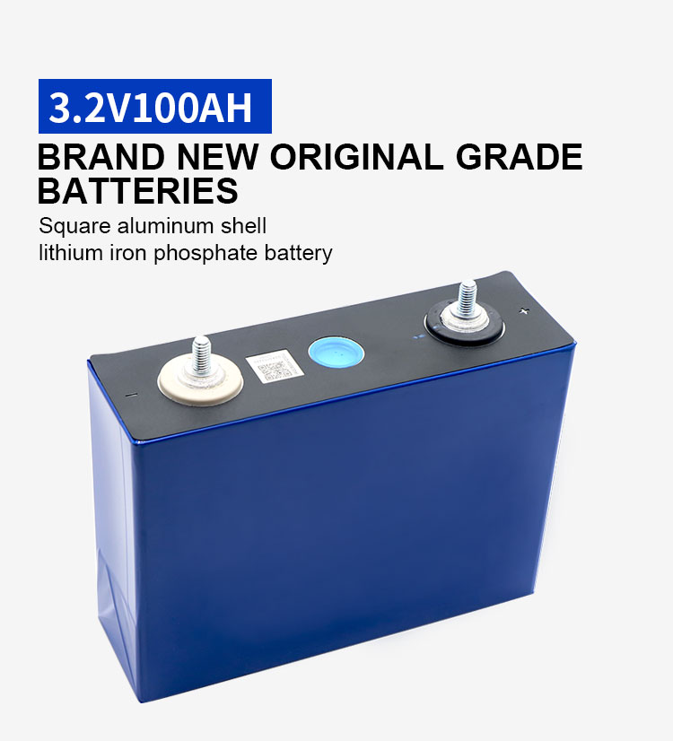 Deep Cycle 3.2v 100 Amp Hour Lifepo4 Battery Volt 100ah Lithium Solar ...