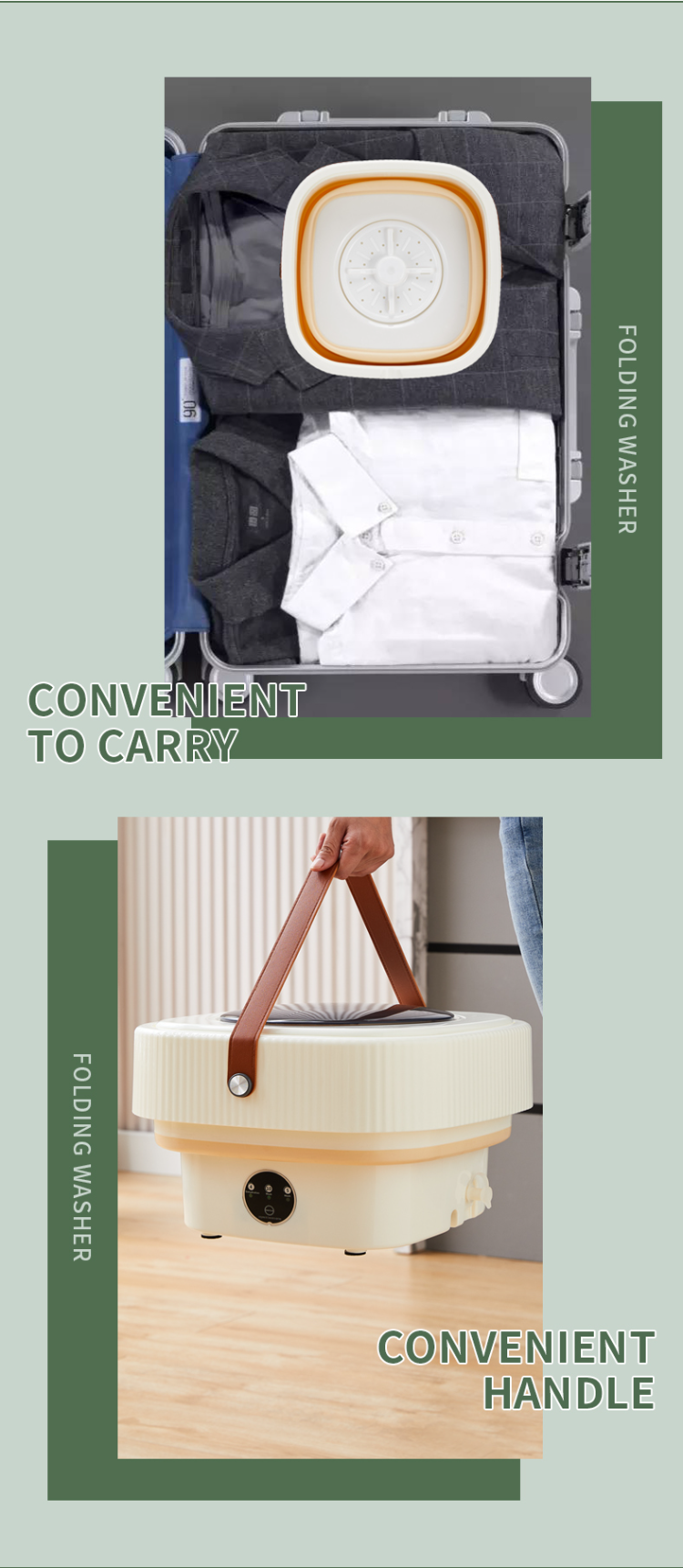 Wholesale High Quality 18l Portable Foldable Manual Mini Washing ...