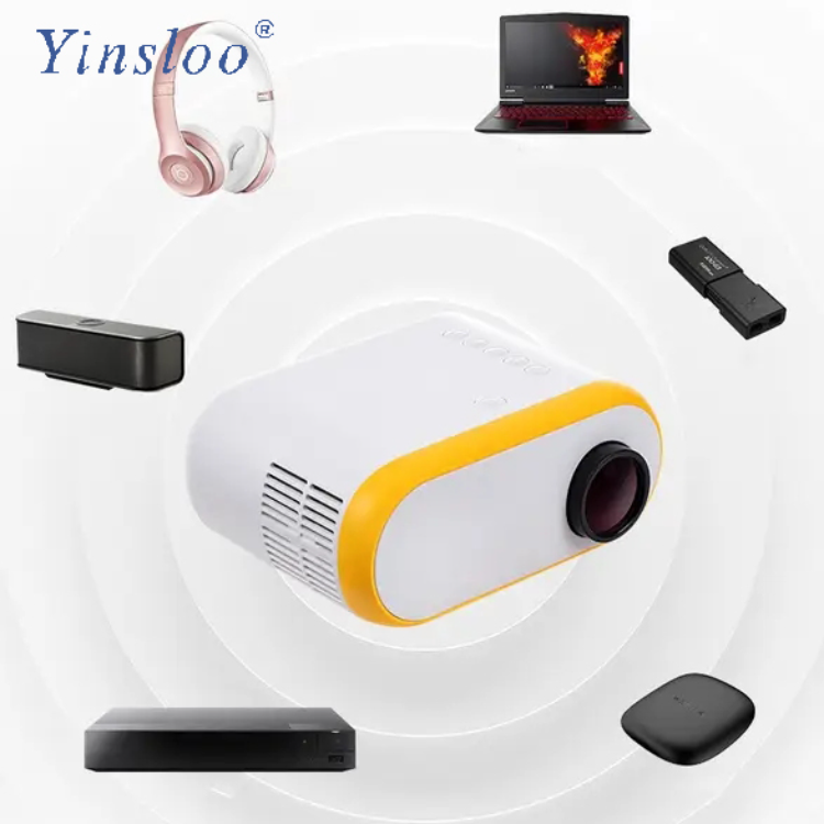 Mini Mobile Projector Home Use Palm Size Remote Projector Wireless ...