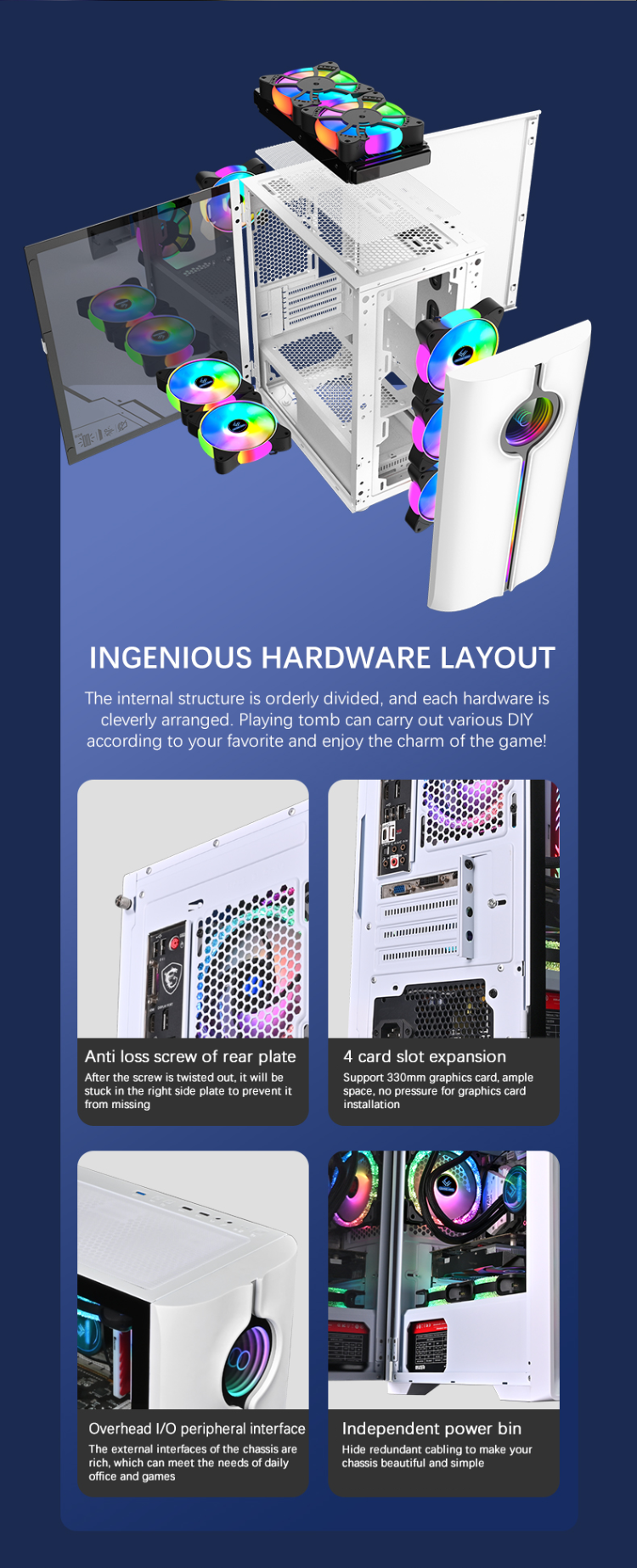 2022 Most Popular High Quality Gaming Pc Desktop Computer Gaming Rgb ...