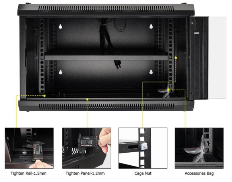 Customizable Outdoor Waterproof Network Cabinet Server Rack Metal Ddf ...