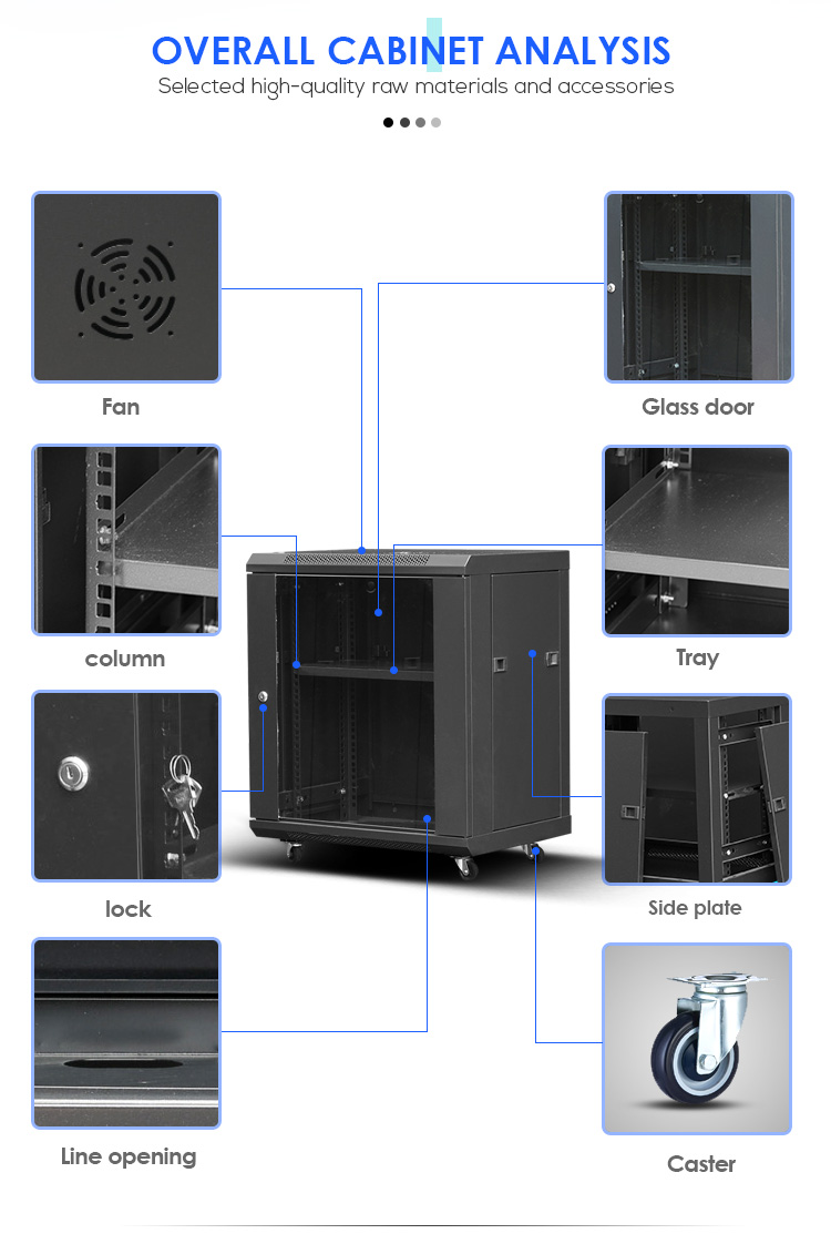 Buy Wholesale China 12u It Data Wall Mounted Network Cabinet Server ...