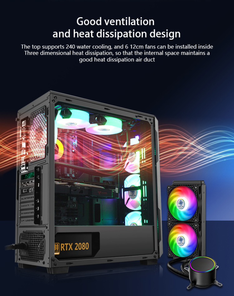 Buy Wholesale China High Quality Atx Computer Case Full Tower Cabinet ...