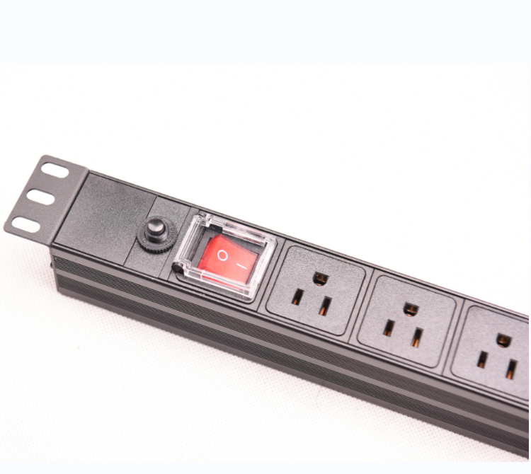 Buy Wholesale China 19" 1u 8 Ways Us Type Sockets Pdu With On-off ...