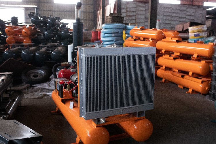 185 Cfm Mine Used Portable Diesel Engine 8 Bar 5 M3/min Screw ...