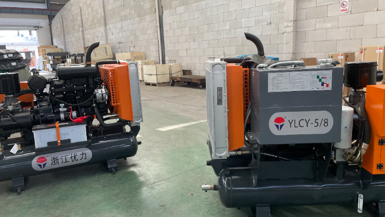 185 Cfm Mine Used Portable Diesel Engine 8 Bar 5 M3/min Screw ...