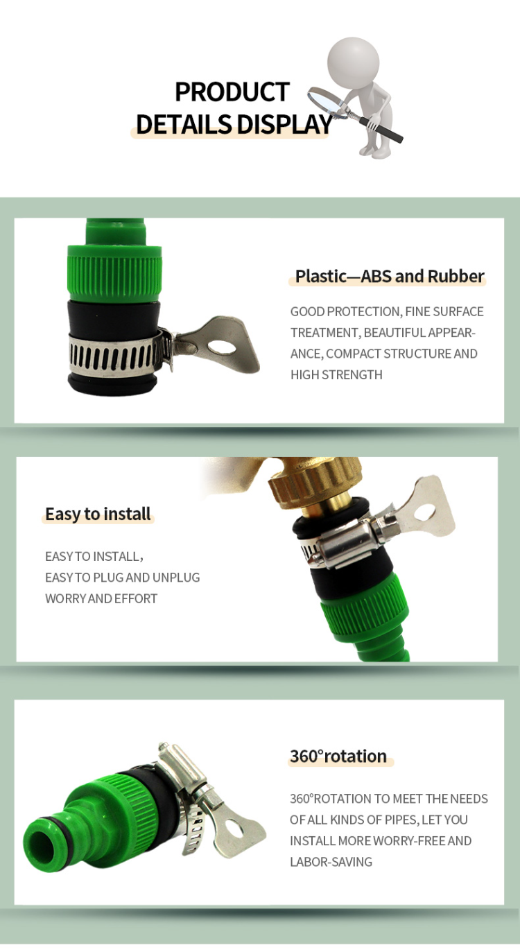 Buy Wholesale China Gesu Universal Tap Adapter For Garden Hose Pipe ...