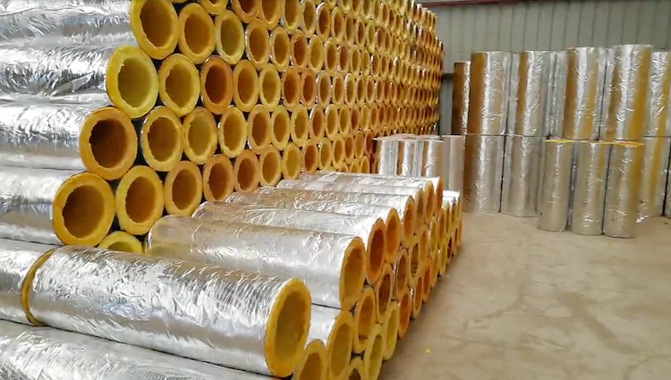 Buy Wholesale China Mineral Fiber Glasswool Insulation Fireproof Pipe ...
