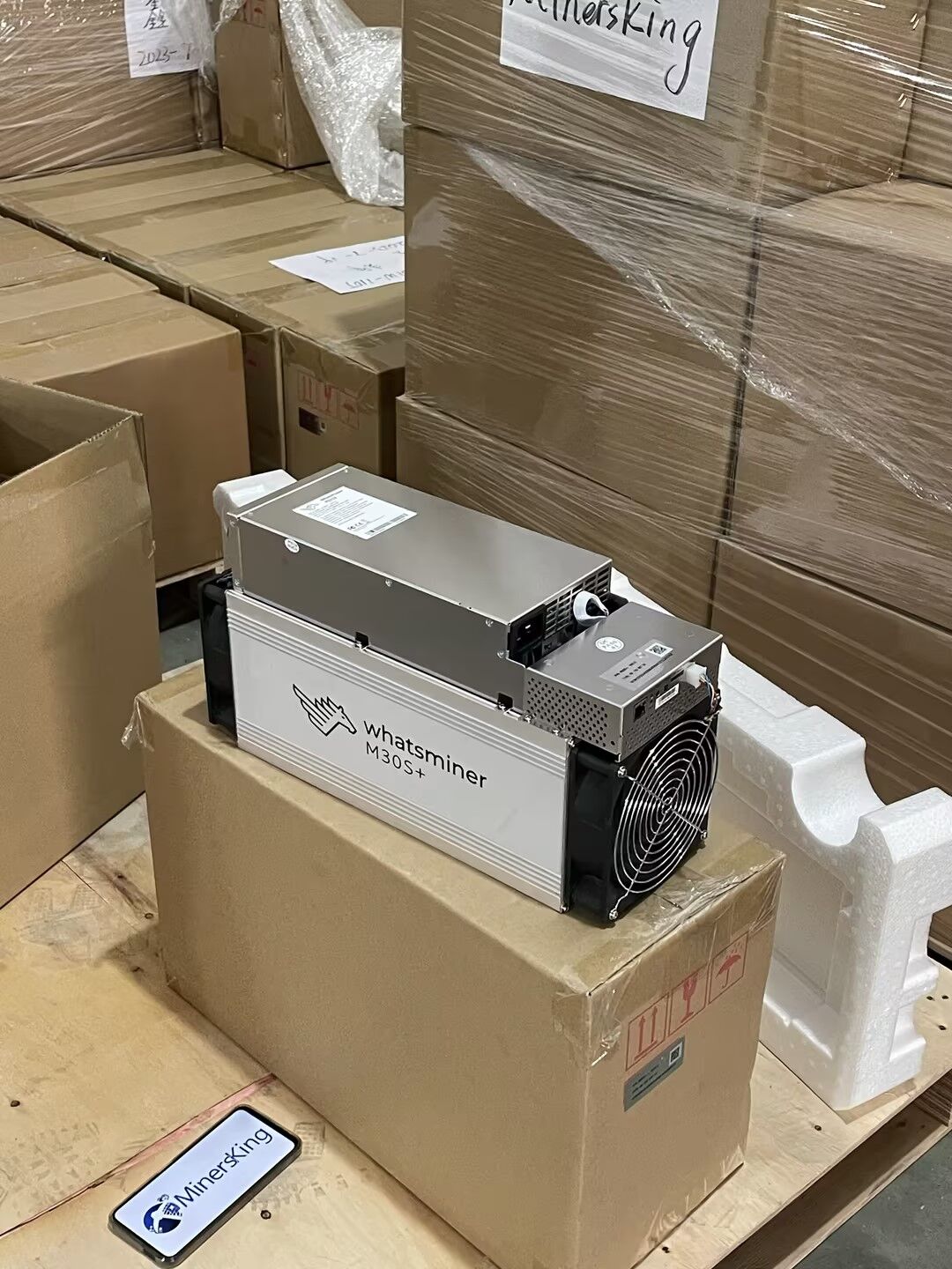 Buy Wholesale China Big Bulks Stock Bitcoin Miner Asic Whatsminer M30s ...