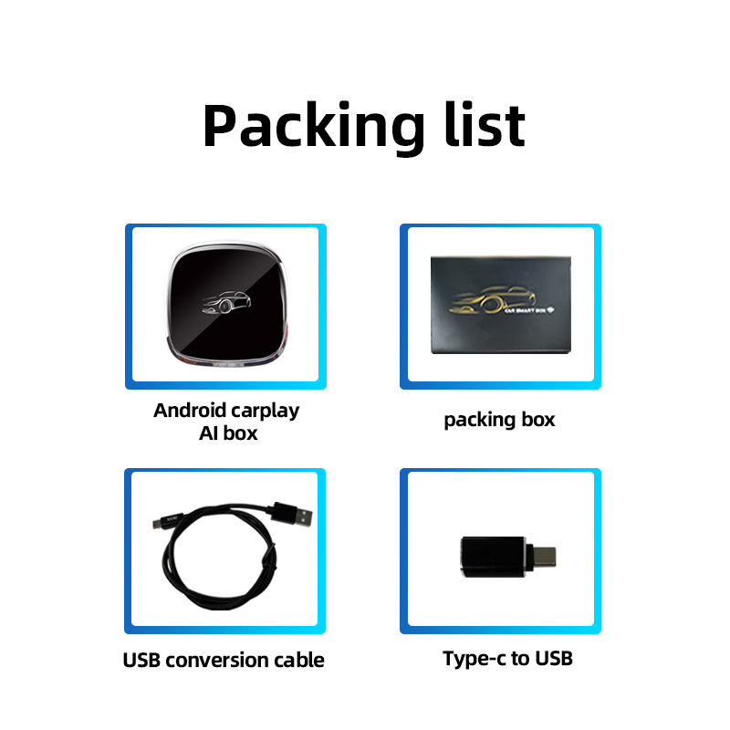 Buy Wholesale China Wire Smart Carplay Android Auto Box Memory 8+128g ...