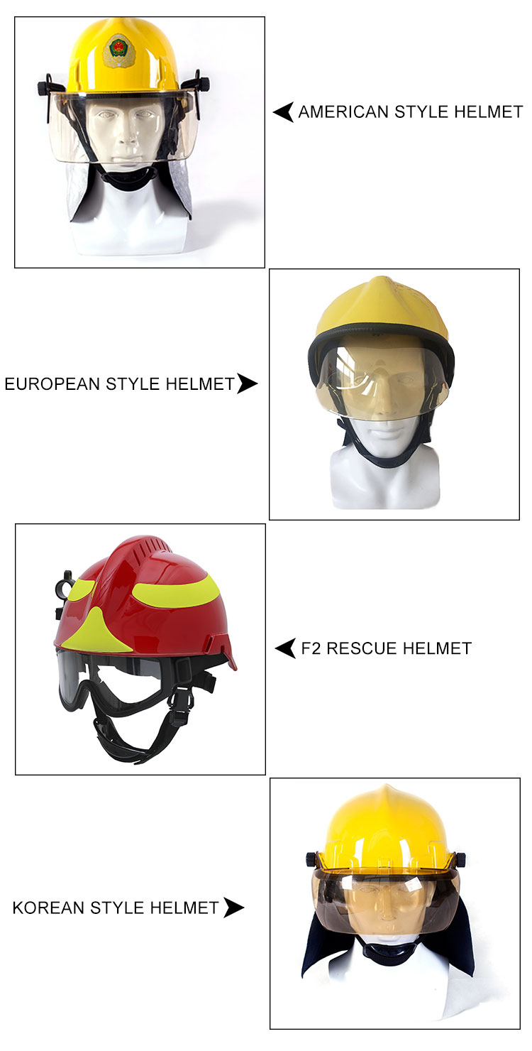 Kaen Safety Firefighting En443 Yellow Helmet For Fireman - Explore ...