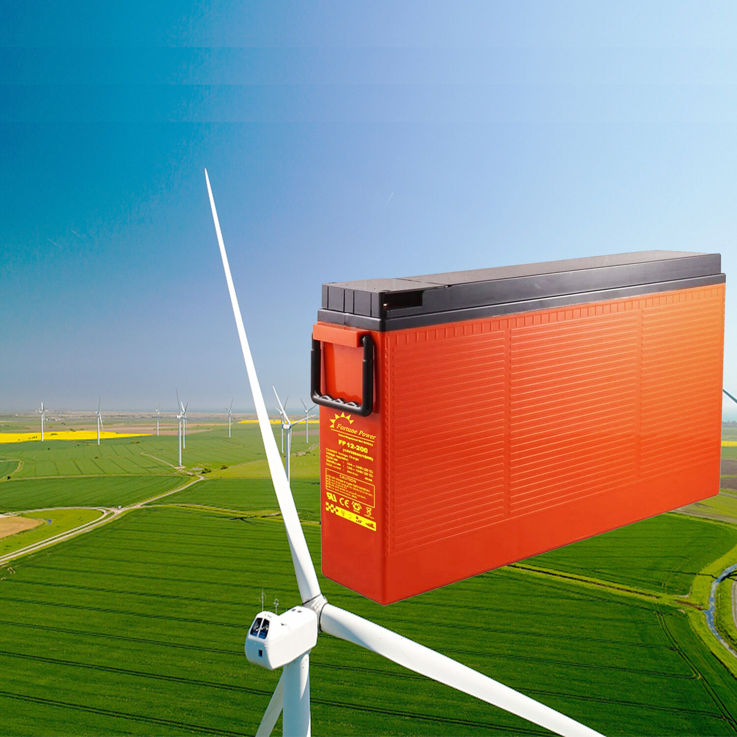 Buy Wholesale China Solar Power 12 Volt Battery Charger 200ah Battery ...