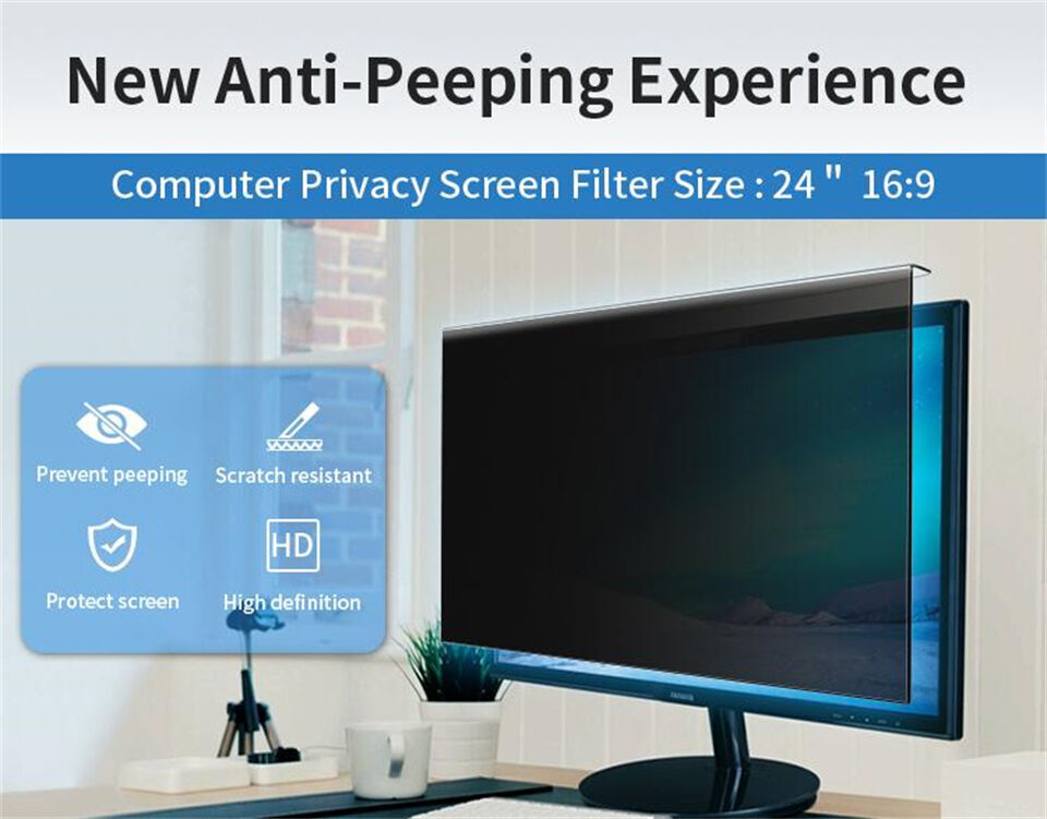 Supplier Acrylic Hang-on Screen Protector Removable Computer Anti ...