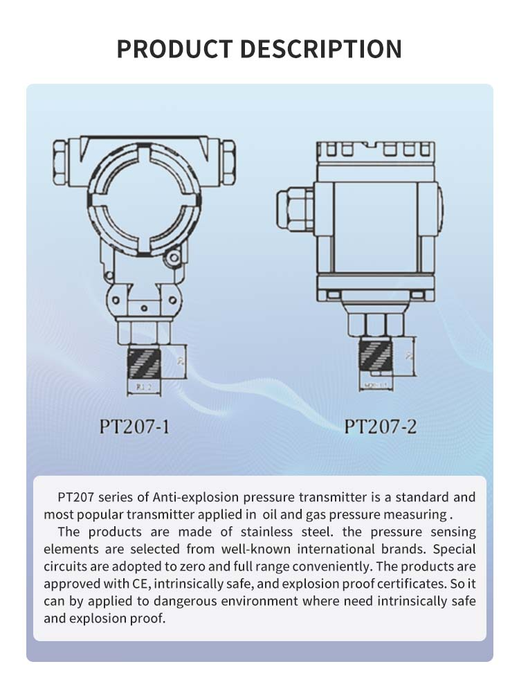 Atech Capacitive Differential Pressure Transmitter 0.1 Accuracy Air ...