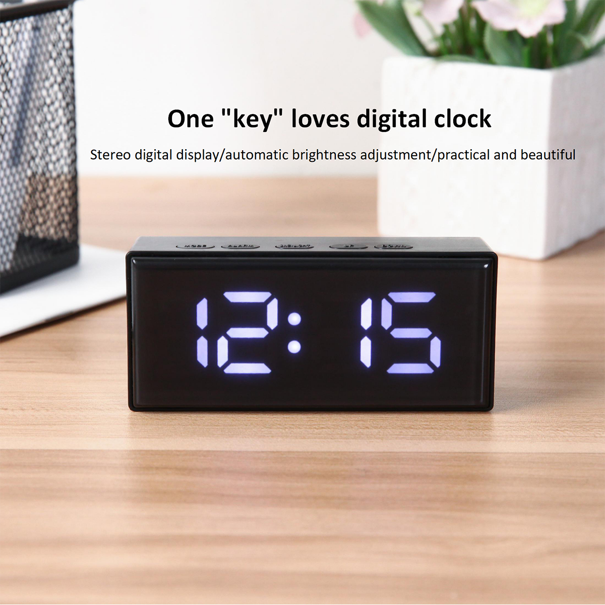 Buy Wholesale China Led Multifunctional Clock With Sound Control ...