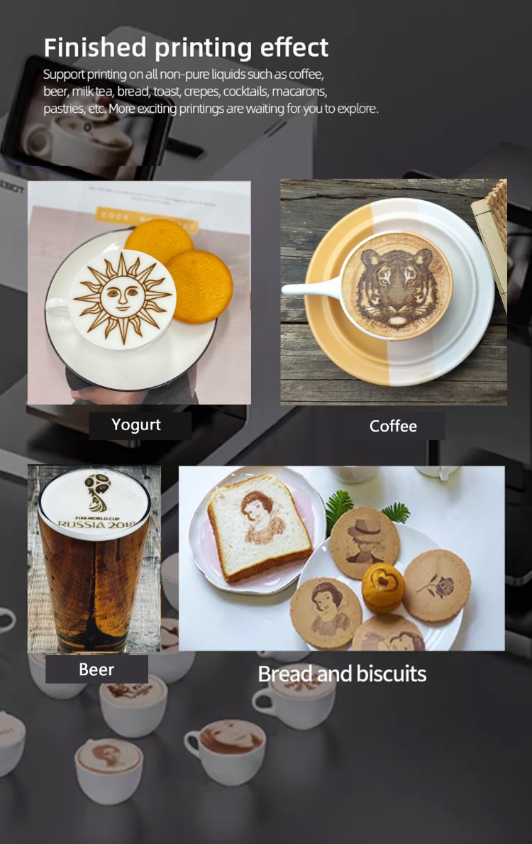 Bulk Buy China Wholesale Diy Selfie Edible Ink Coffee Printer Face ...