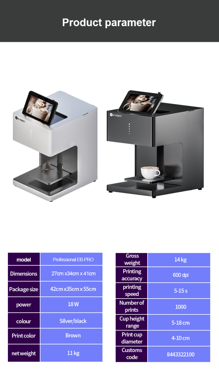 Bulk Buy China Wholesale Diy Selfie Edible Ink Coffee Printer Face ...