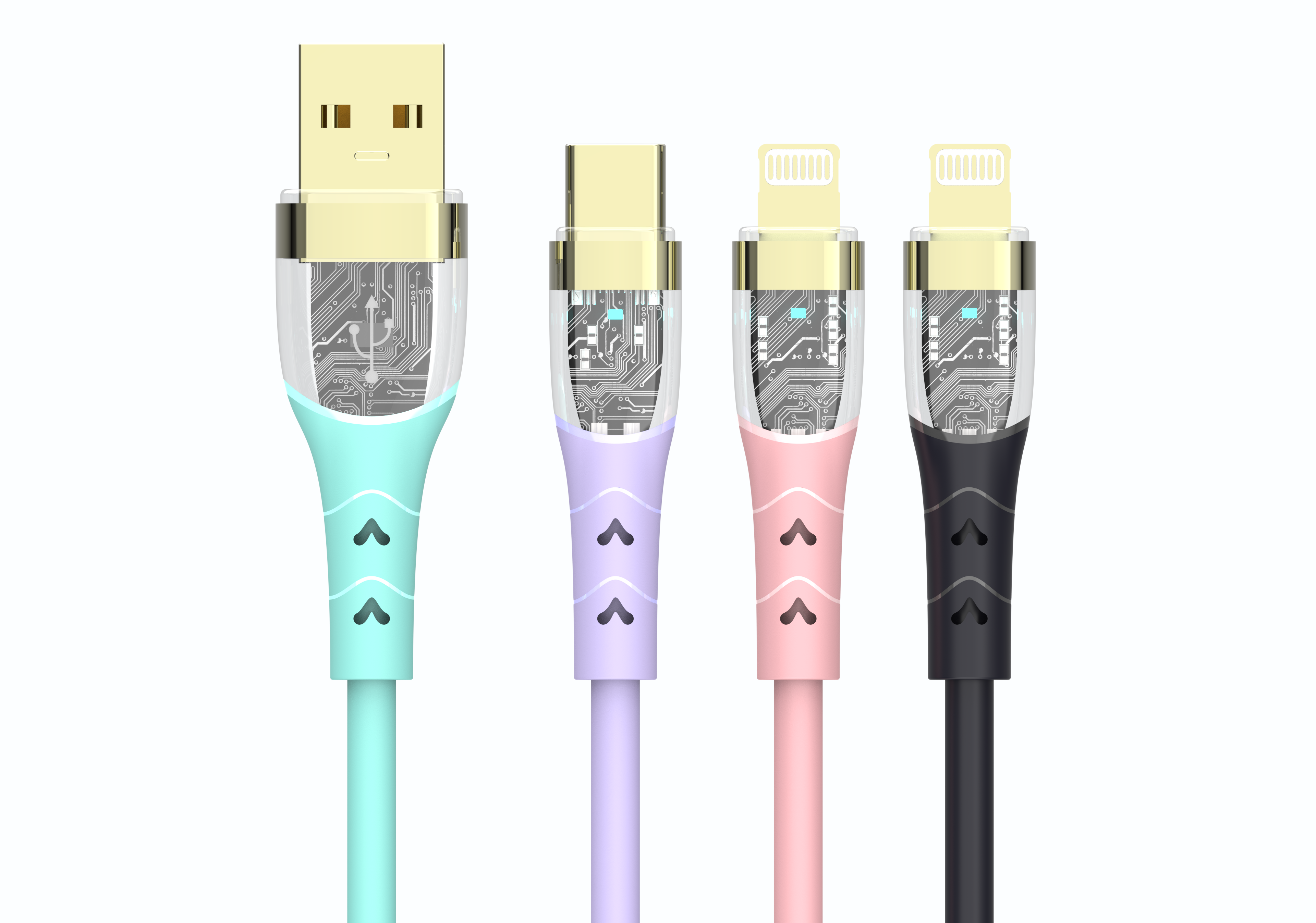 Factory Wholesale Nylon Braided Wire Joint Gold-plated Interface Data ...