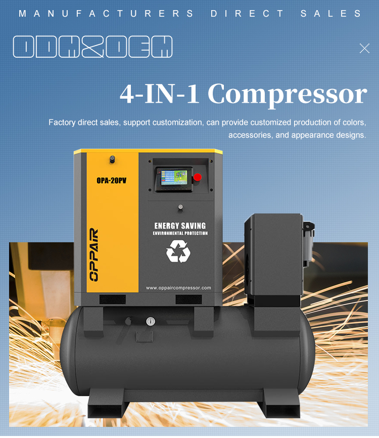 Buy Wholesale China 220v 16 Bar Low Noise Air Gas Compressor Industrial ...