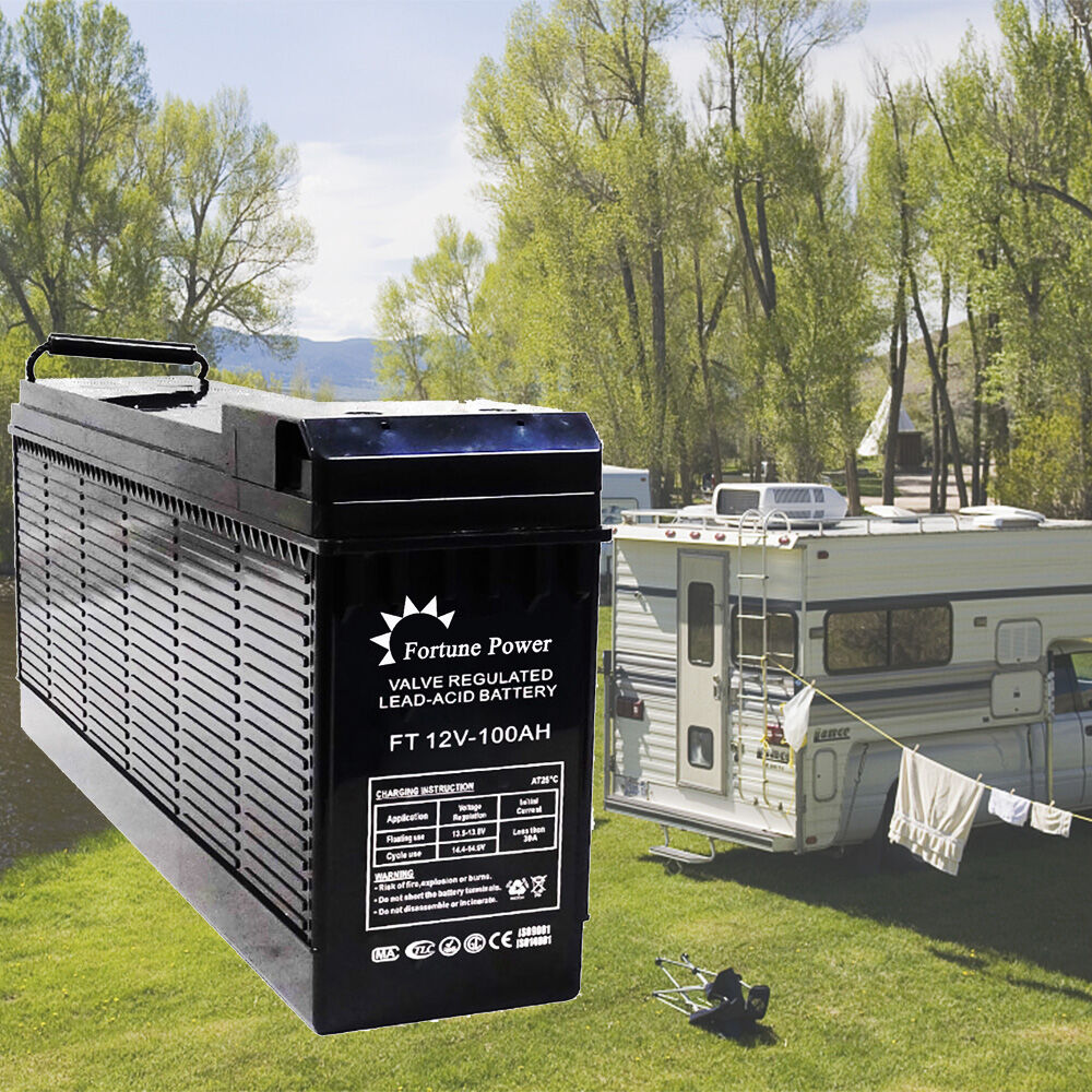 Buy Wholesale China 12 Volt Solar Battery 100ah Deep Cycle Solar ...