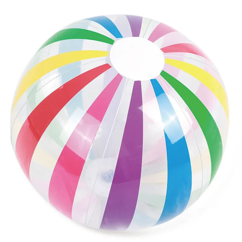 Buy Wholesale China Beach Ball, Five Color Stripes Translucent Pattern ...