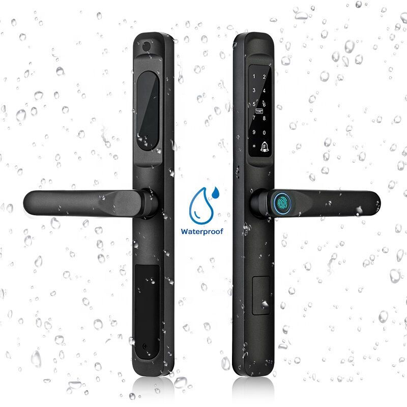 Wholesale Smart Door Locks Tropernic Digital Safety Fingerprint Sliding ...