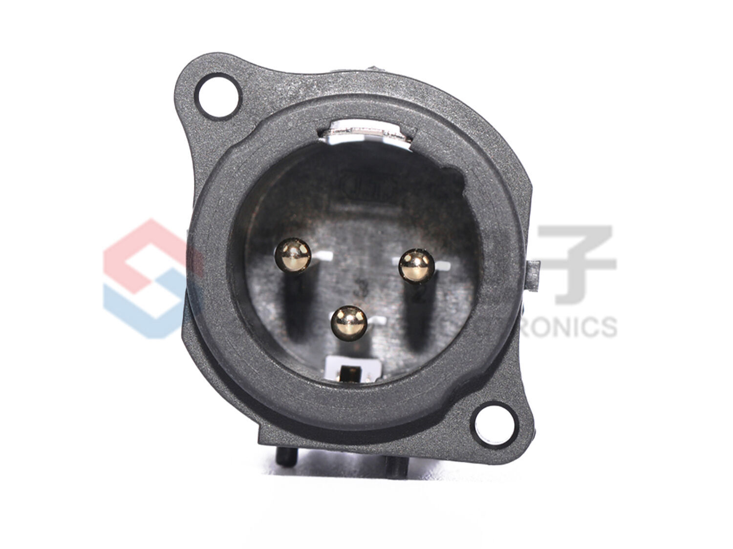 Buy Wholesale China Wholesale Angled Panel Mount Connector M12 3-pin ...