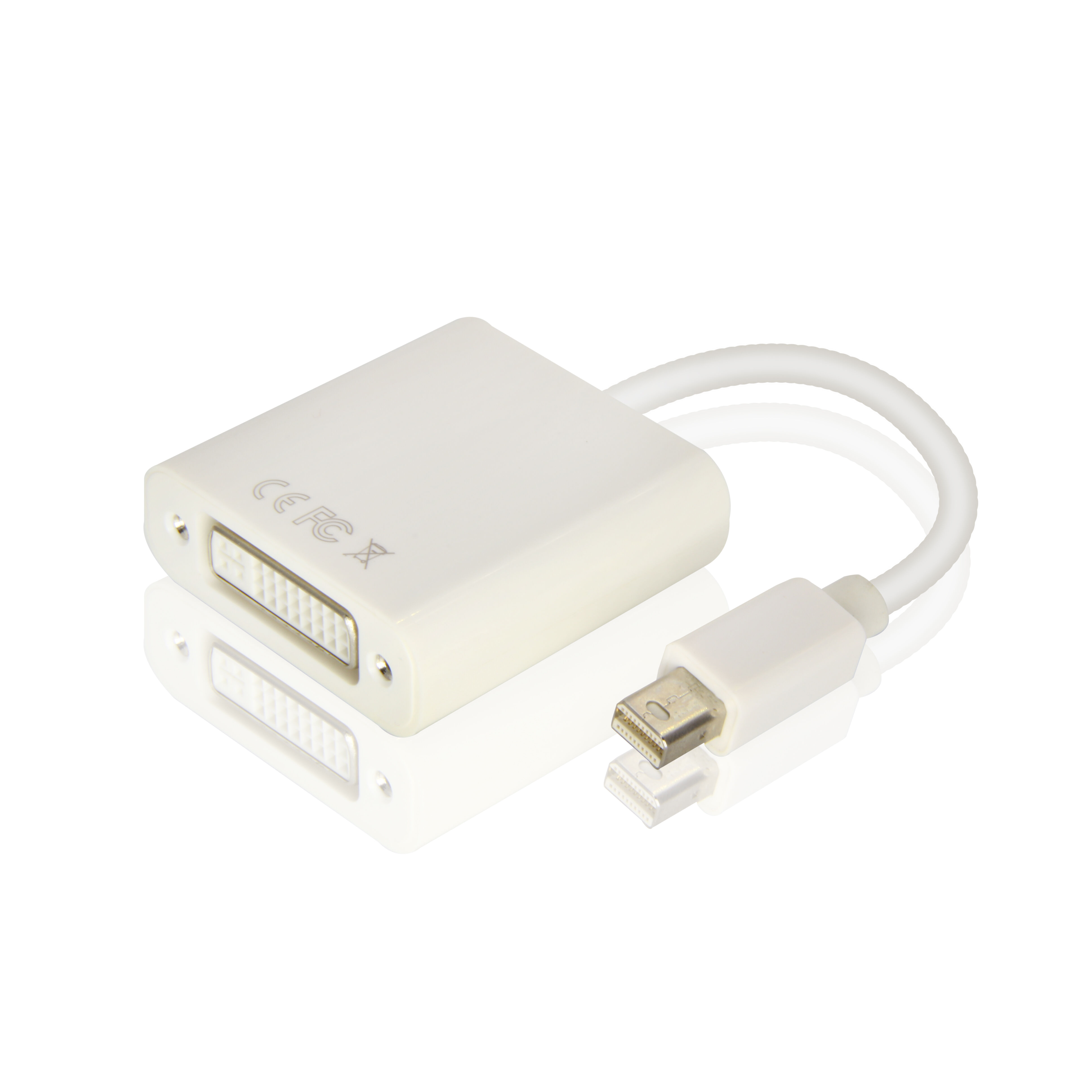 Mini Displayport To Dvi Cable 0.2m 1080p For Computer Laptops Media ...