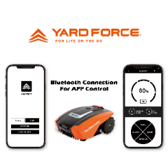 Yard Force Easymow260b Robotic Lawnmower With Built-in Lift, Obstacle ...