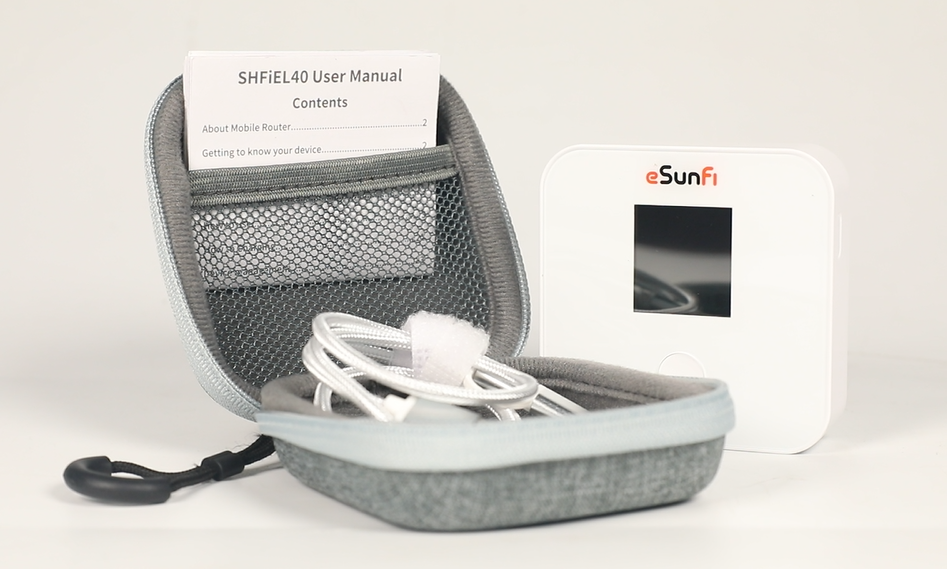 Esunfi Mobile Hotspot Router Sunhans Global Band 4g Lte Esim Portable ...