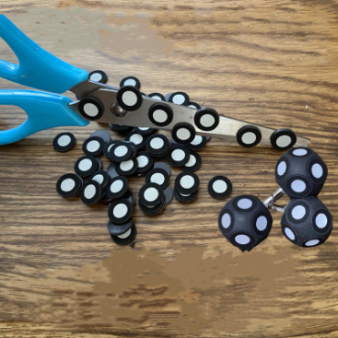 6.0 Mm 3d Scanning Marker For 3d Scanner / 3d Tracking Dot Reference ...