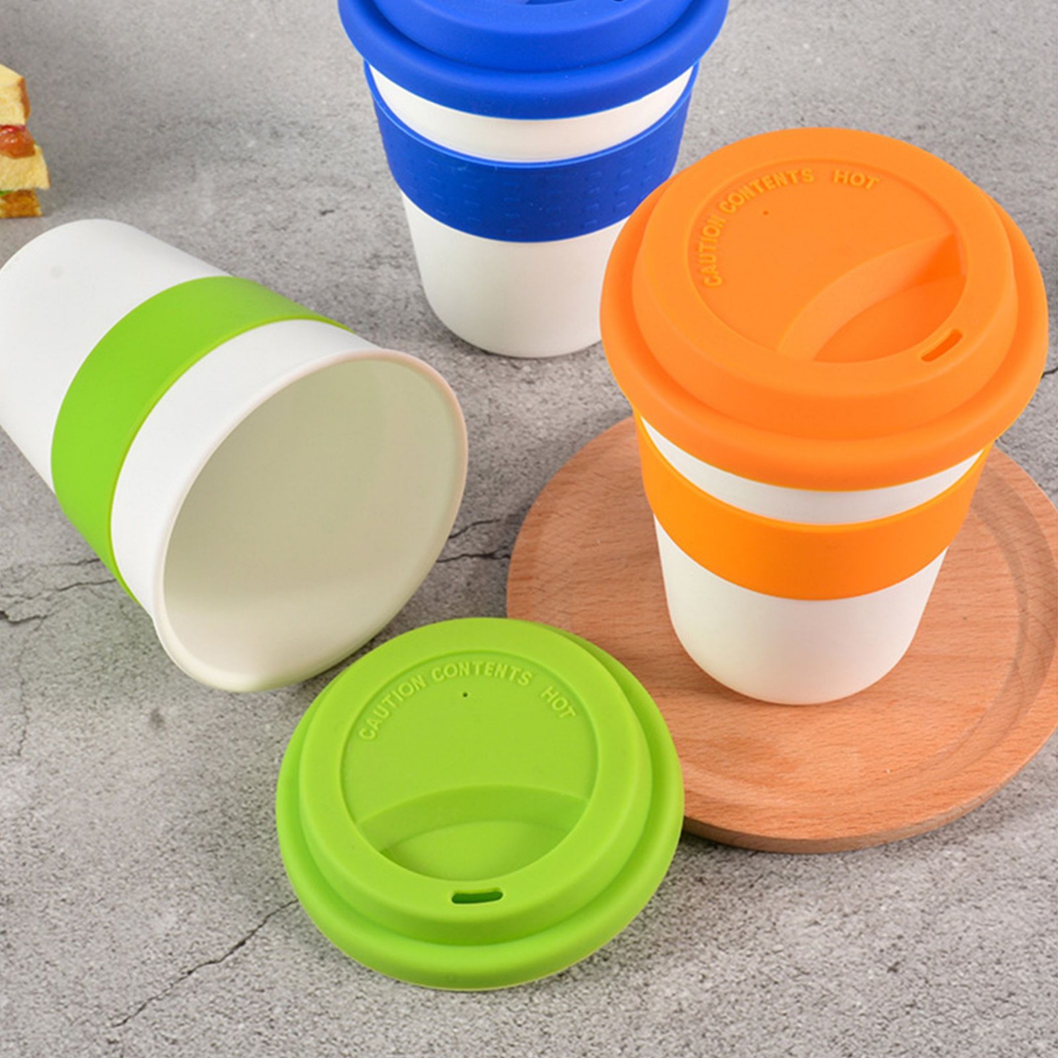 Buy Wholesale China New 350ml Reusable Heat Insulated Plastic Travel ...
