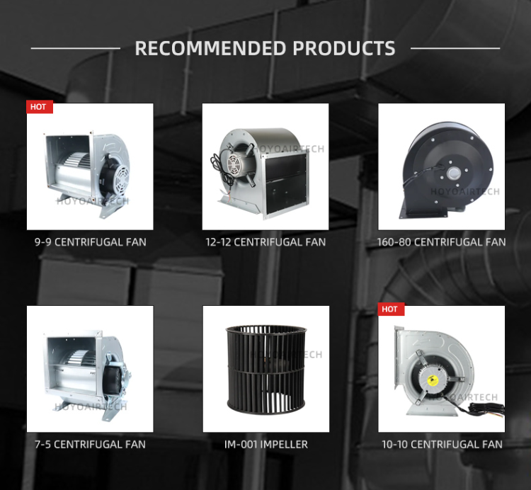 Hoyo Dc Ec Motor 4000 Cfm High Pressure Centrifugal Fan Blower Fan ...