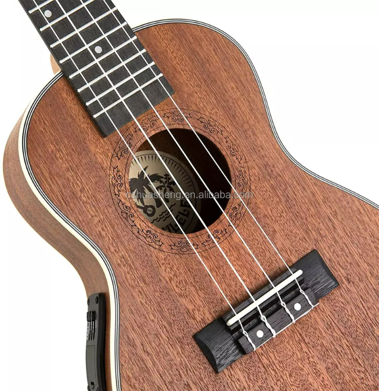 Soprano Concert 23 Inch Hawaii Ukulele Mini Guitar With Bag Electric ...