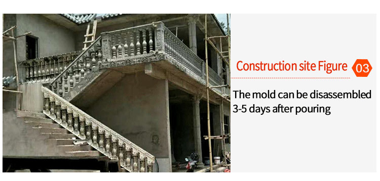 Latest New Concrete Baluster Mold Precast Adjustable Stairs Molding ...