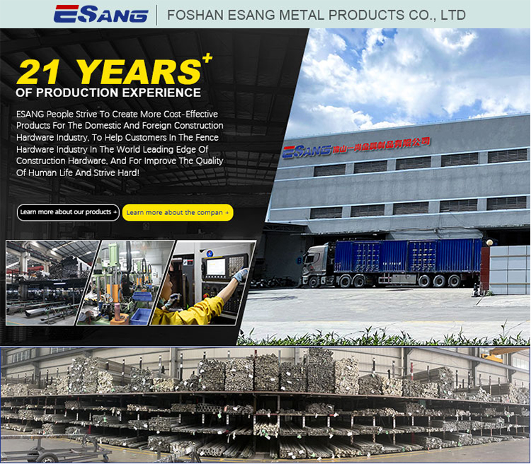 Esang Railing Accessories Stainless Steel Glass Handrail Pillar Clamp ...