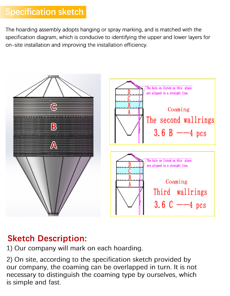 Livestock Animal Grain Feed Silo Hot Galvanized Feed Storage Silo From ...