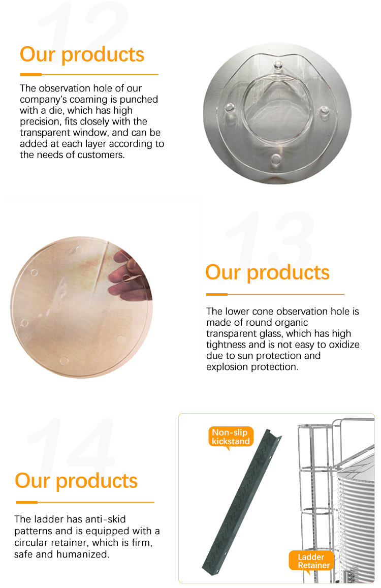 Livestock Animal Grain Feed Silo Hot Galvanized Feed Storage Silo From ...