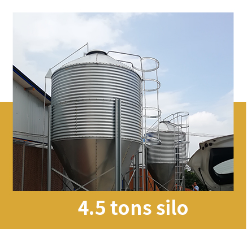 Hot Galvanized Silo Different Capacity Chicken Feed Storage Silo, High ...