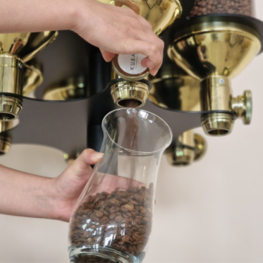 Best Rotating Coffee Bean Dispenser Silo, Commercial Coffee Dispenser ...